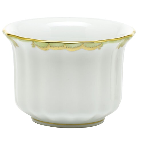 Herend Princess Victoria Green Mini Cachepot