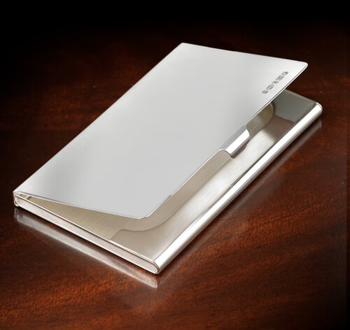 Sterling Silver Credit Card Holder