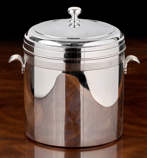 Silverplated Thermos Ice Bucket