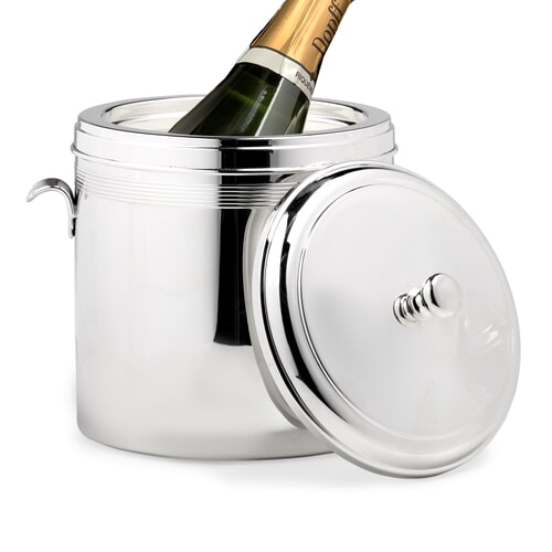 Silverplated Thermos Ice Bucket