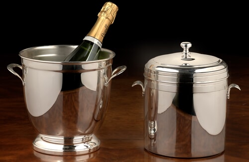 Silverplated Thermos Ice Bucket