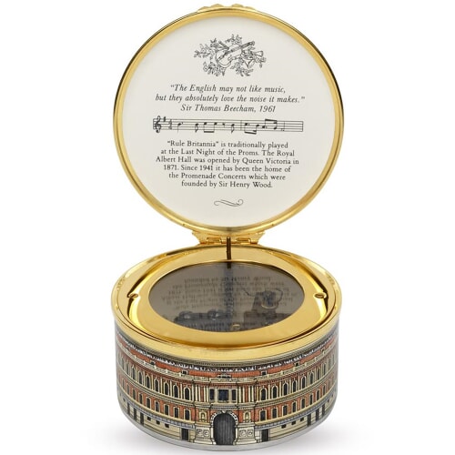 Halcyon Days Royal Albert Hall Music Box