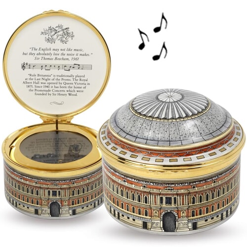Halcyon Days Royal Albert Hall Music Box
