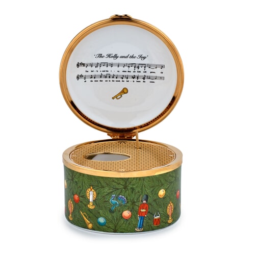 Halcyon Days 2025 Annual Christmas Musical Box