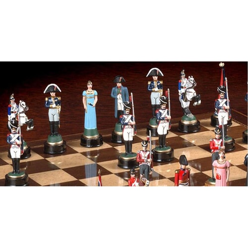 Napoleon Battle Of Waterloo Chess Set