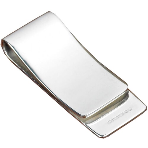 Sterling Silver Smooth Money Clip