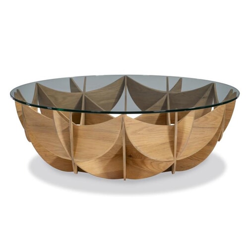 Oak Honeycomb Table