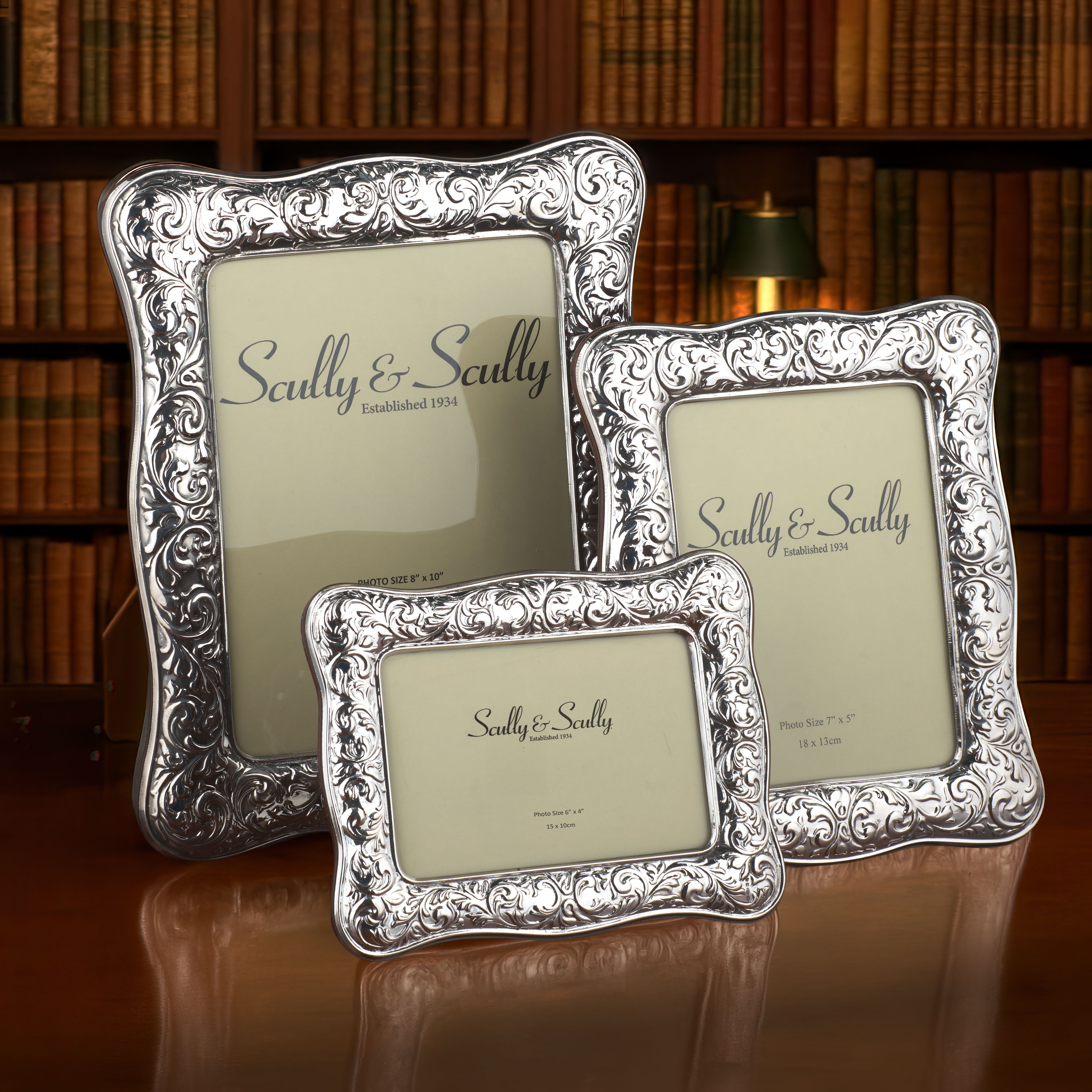 Sterling Silver Picture Frames | Scully & Scully