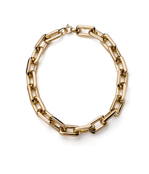 18k Gold Chain Link Jewelry