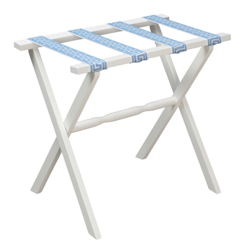 Greek Key Luggage Racks