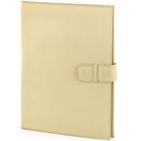 Ivory Leather A4 Portfolio