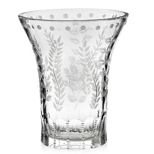 William Yeoward Crystal Fern Tulip Vase